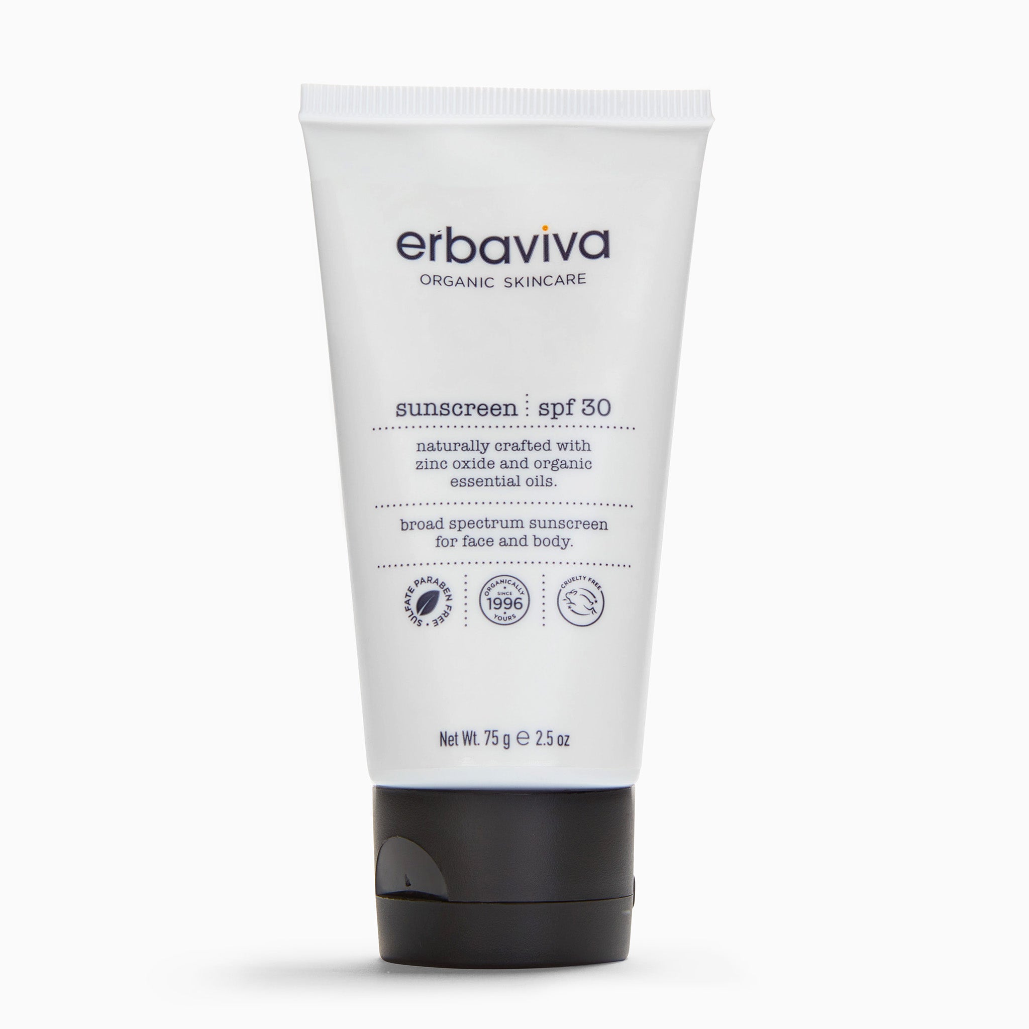 Erbaviva Sunscreen - USDA Organic | Natural SPF Cream