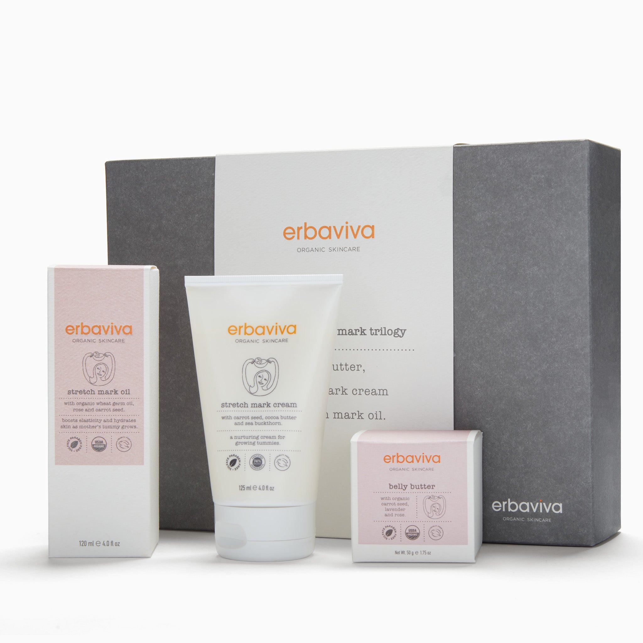 Organic Stretch Mark Kit | Natural Products for Stretch Marks
