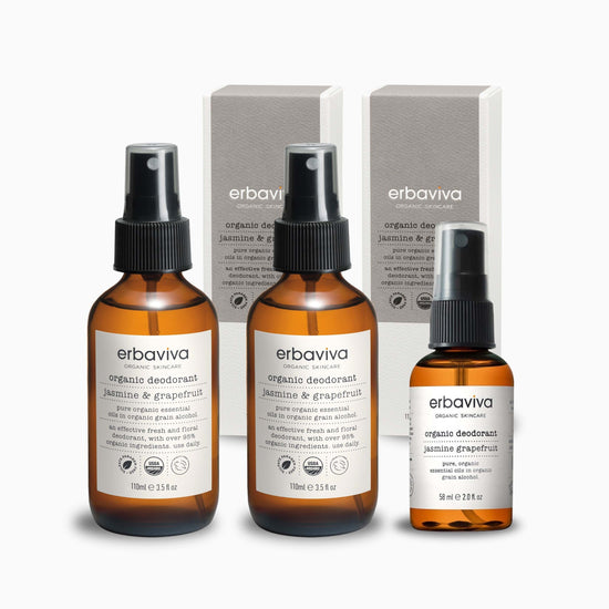 Erbaviva Organic Deodorant - Grapefruit & Jasmine