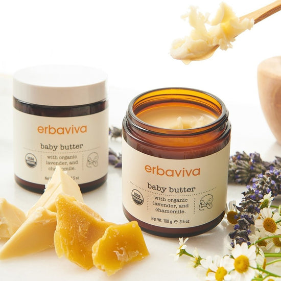 Erbaviva Organic Baby Butter Cream - Lavender & Chamomile